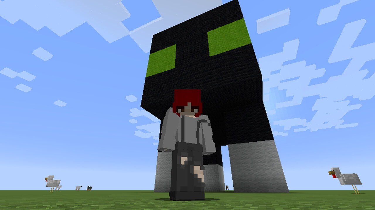 Giant Cat Statue Minecraft Map