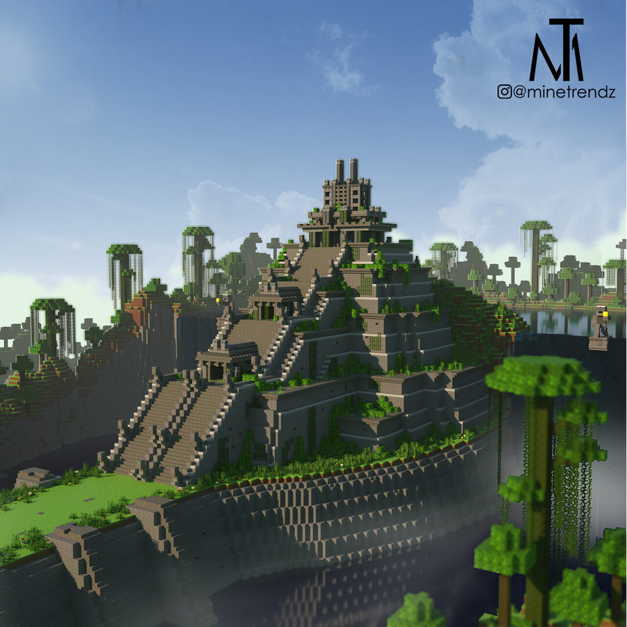 The Lost Temple Minecraft Map