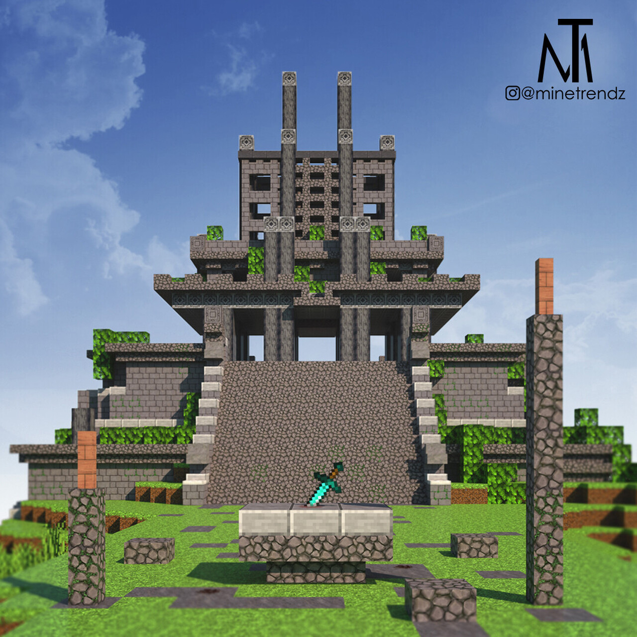 The Lost Temple Minecraft Map