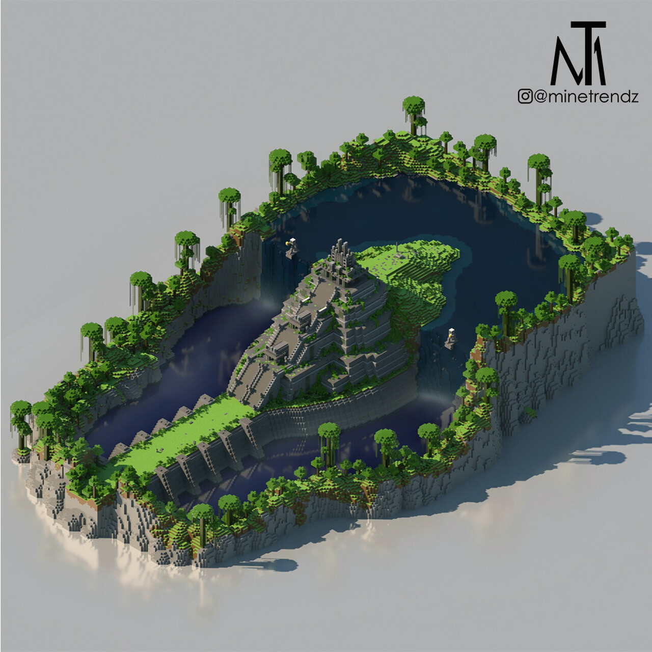 The Lost Temple Minecraft Map