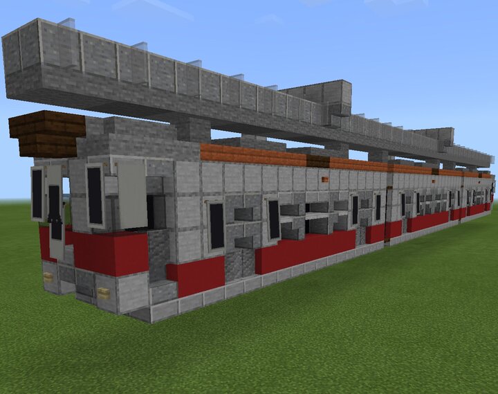[1.5:1] Shonan Suspended Monorail 500 series test Minecraft Map