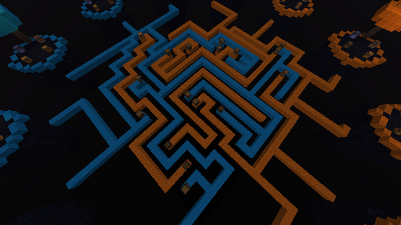 5 mundos skyward Minecraft Map