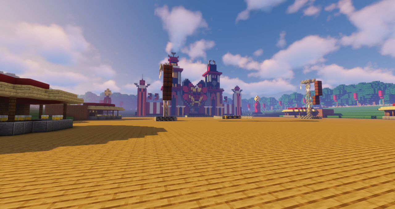 Defqon.1 2014 Mainstage Minecraft Map