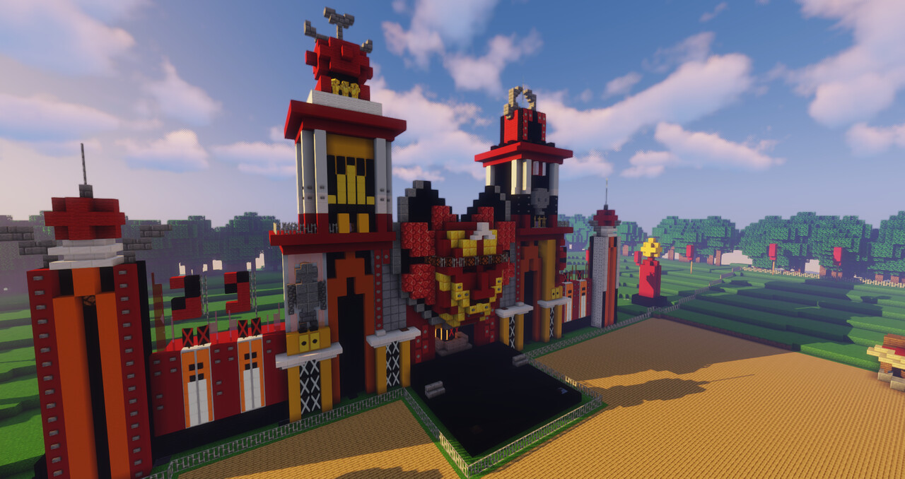 Defqon.1 2014 Mainstage Minecraft Map