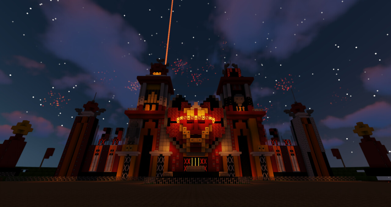 Defqon.1 2014 Mainstage Minecraft Map