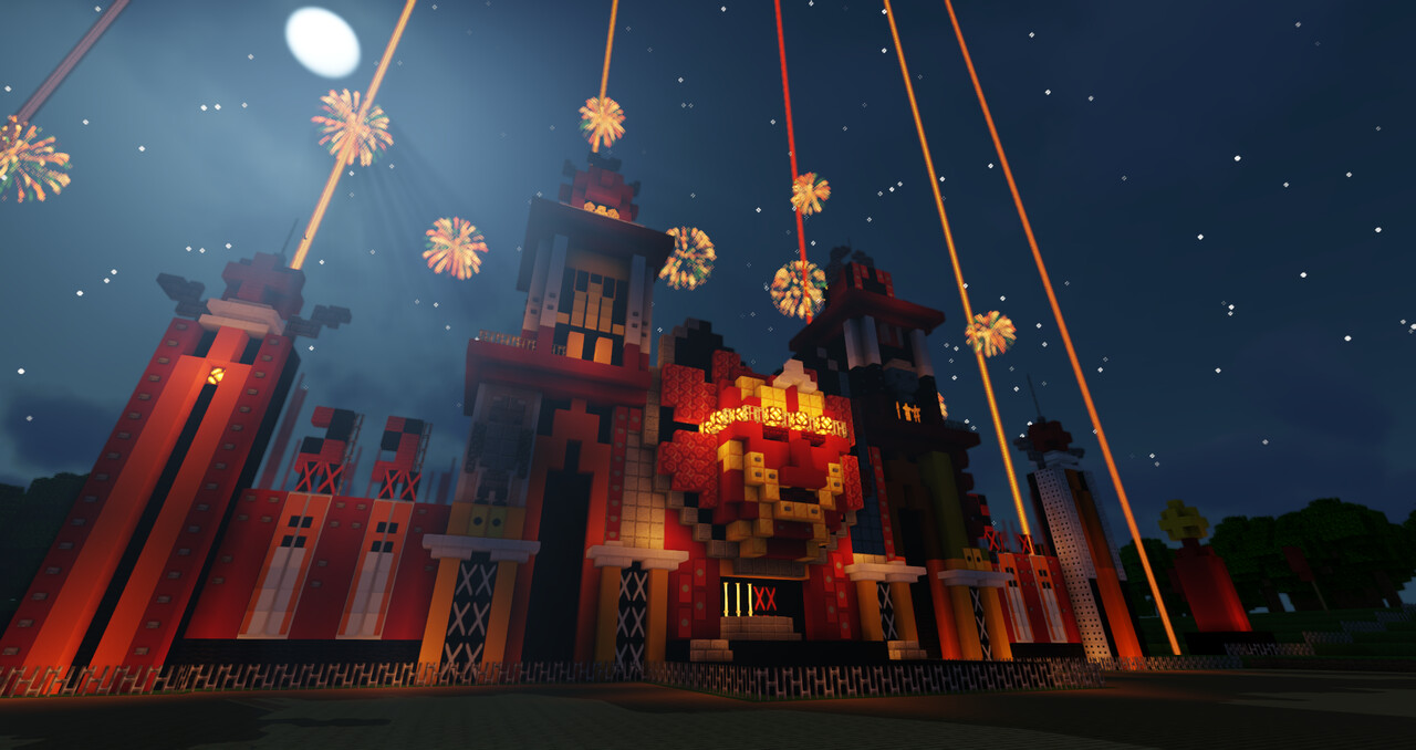 Defqon.1 2014 Mainstage Minecraft Map