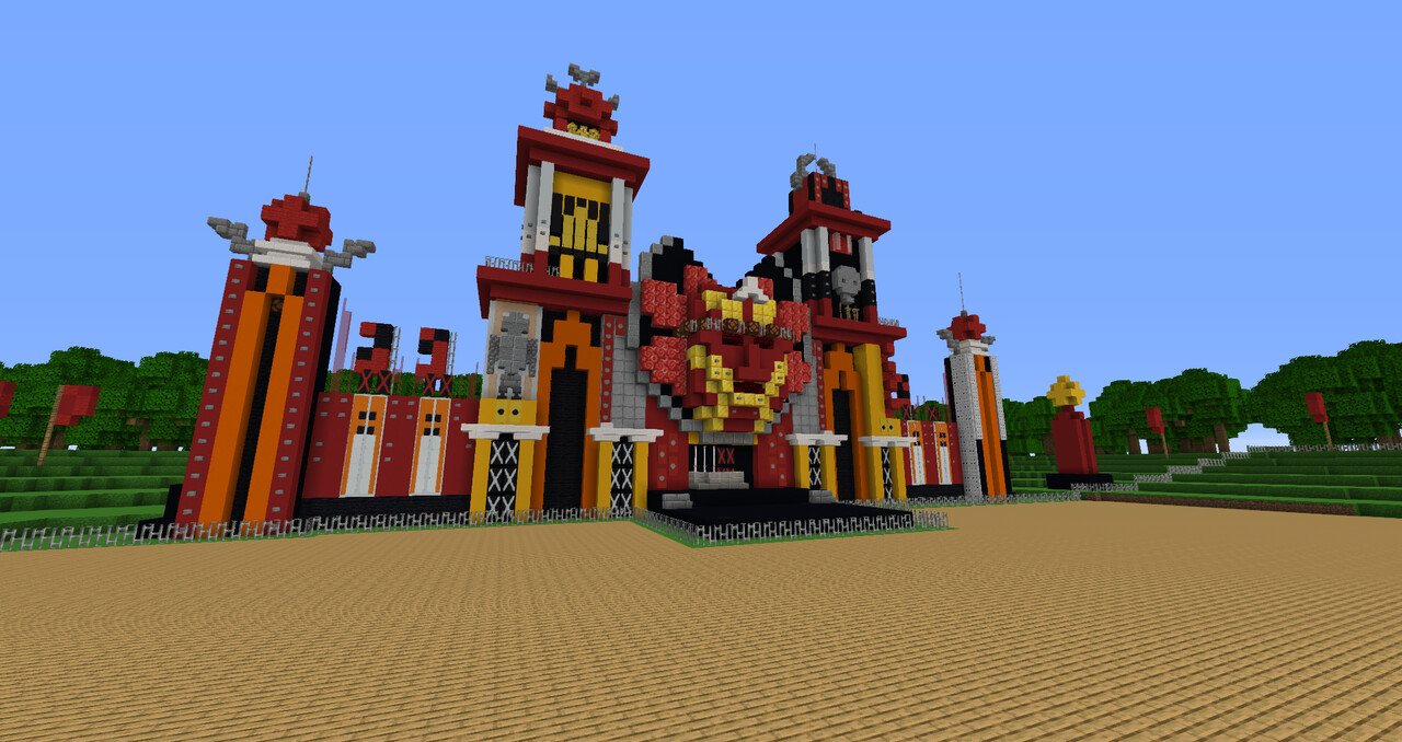 Defqon.1 2014 Mainstage Minecraft Map
