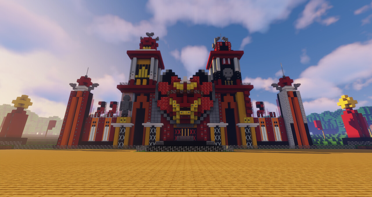 Defqon.1 2014 Mainstage Minecraft Map