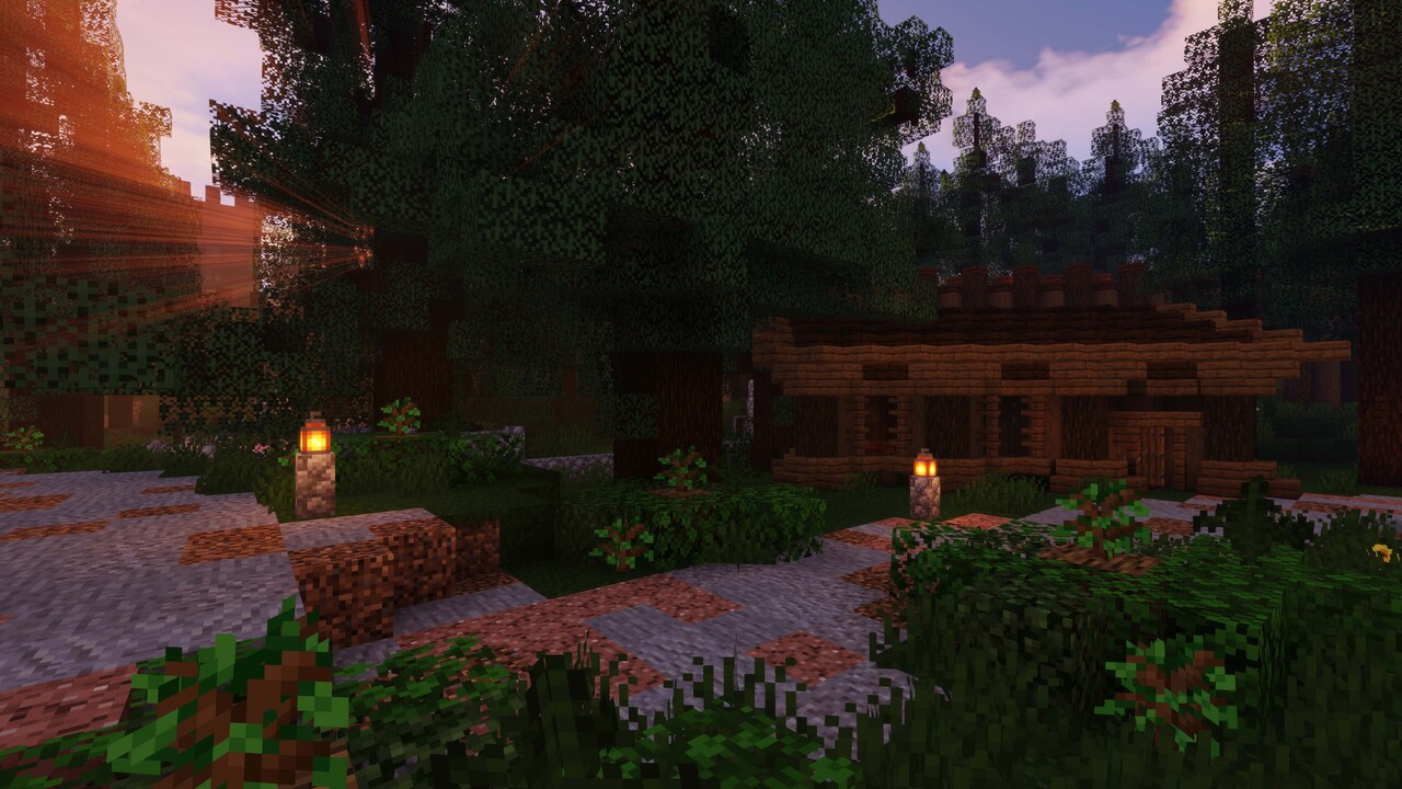 Woodland Fort Minecraft Map