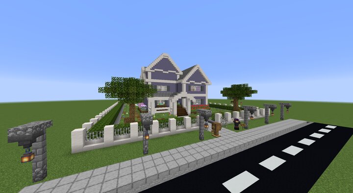 Craftsman Style Dream House Minecraft Map
