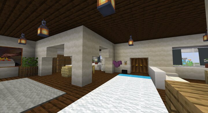 Craftsman Style Dream House Minecraft Map