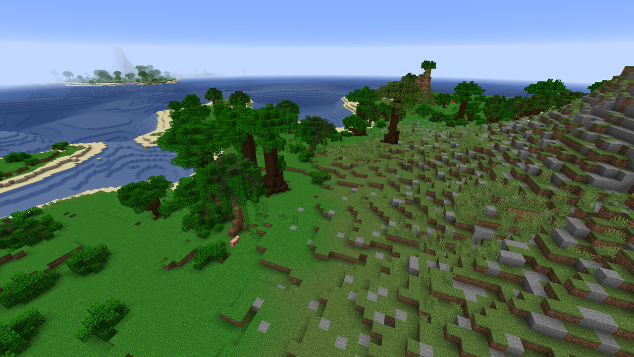 WorldPainter Island Minecraft Map