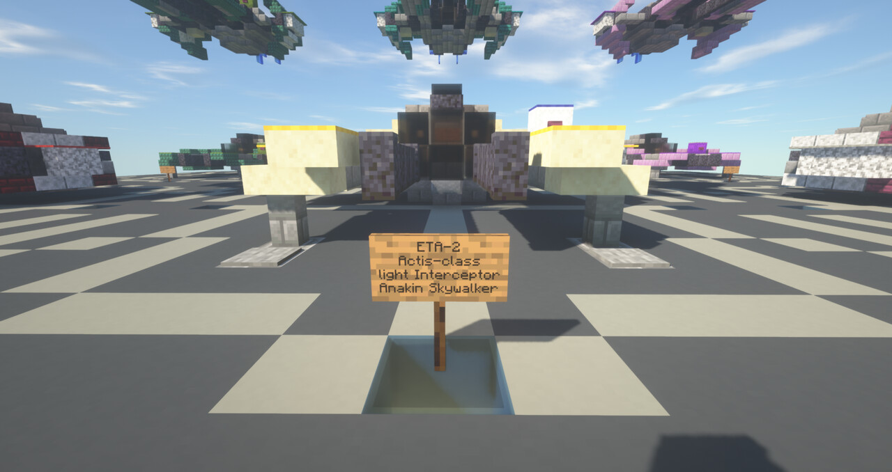 ETA-2 Actis-class Light Interceptor Minecraft Map