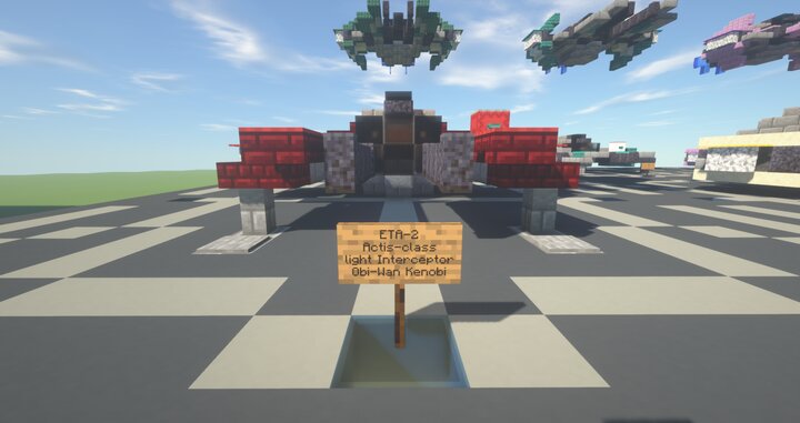 ETA-2 Actis-class Light Interceptor Minecraft Map