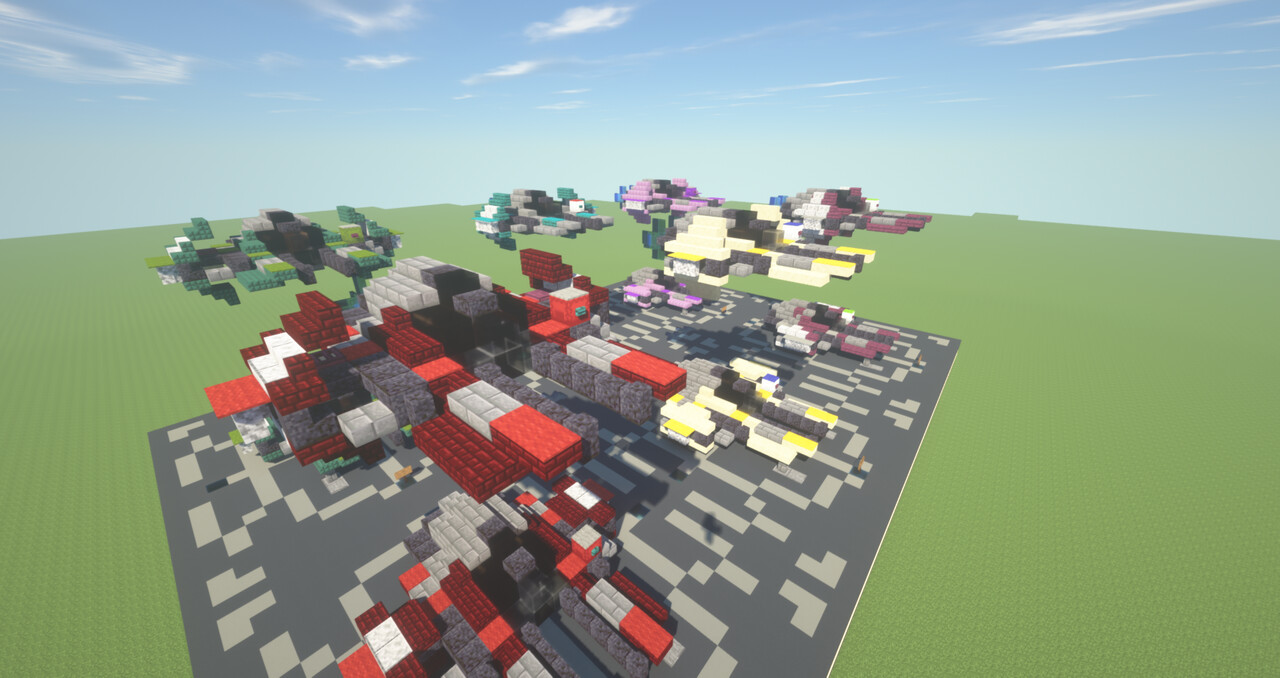 ETA-2 Actis-class Light Interceptor Minecraft Map