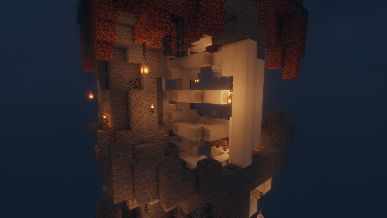 Skeleton Giant 💀🧡 (One-Chunk Challenge) Halloween Themed🎃 Minecraft Map