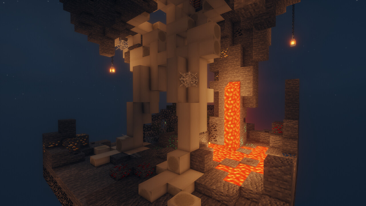 Skeleton Giant 💀🧡 (One-Chunk Challenge) Halloween Themed🎃 Minecraft Map