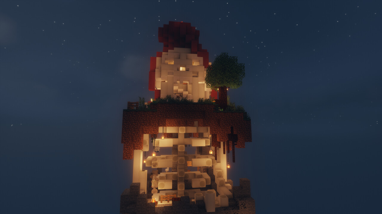 Skeleton Giant 💀🧡 (One-Chunk Challenge) Halloween Themed🎃 Minecraft Map