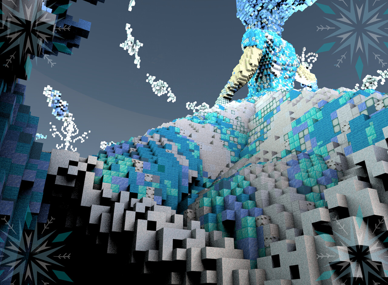 The ice Queen Minecraft Map
