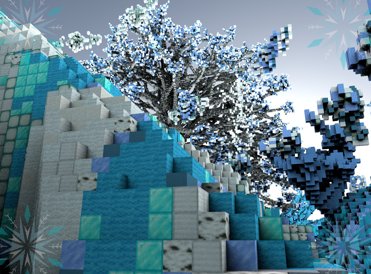 The ice Queen Minecraft Map