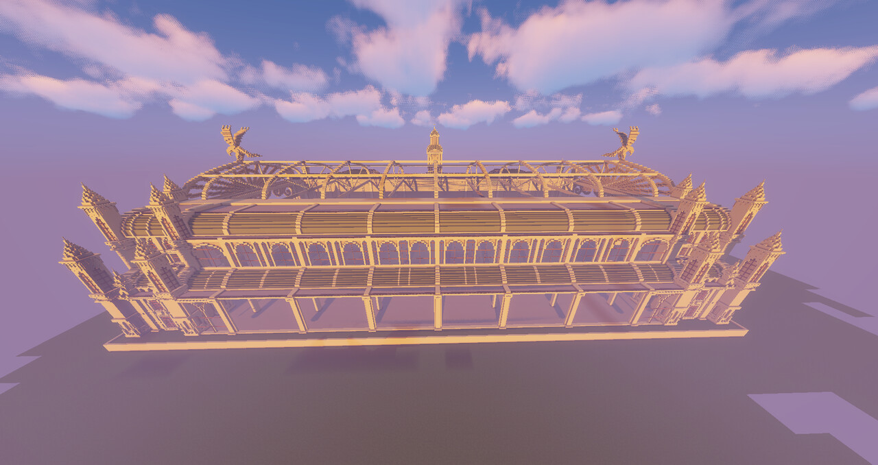 Mega Train Station Minecraft Map