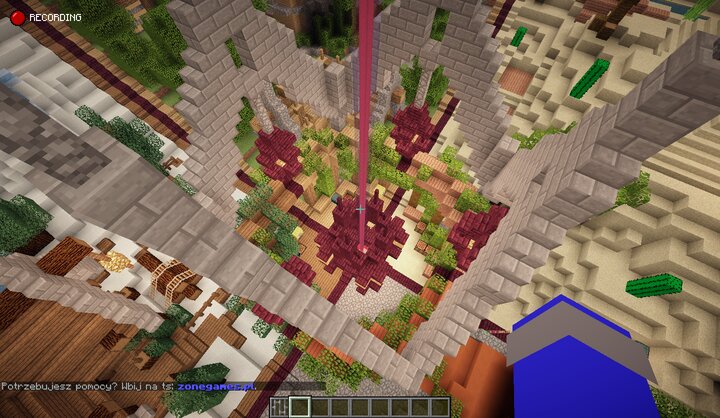 Minecraft 4 biomes epic spawn Minecraft Map