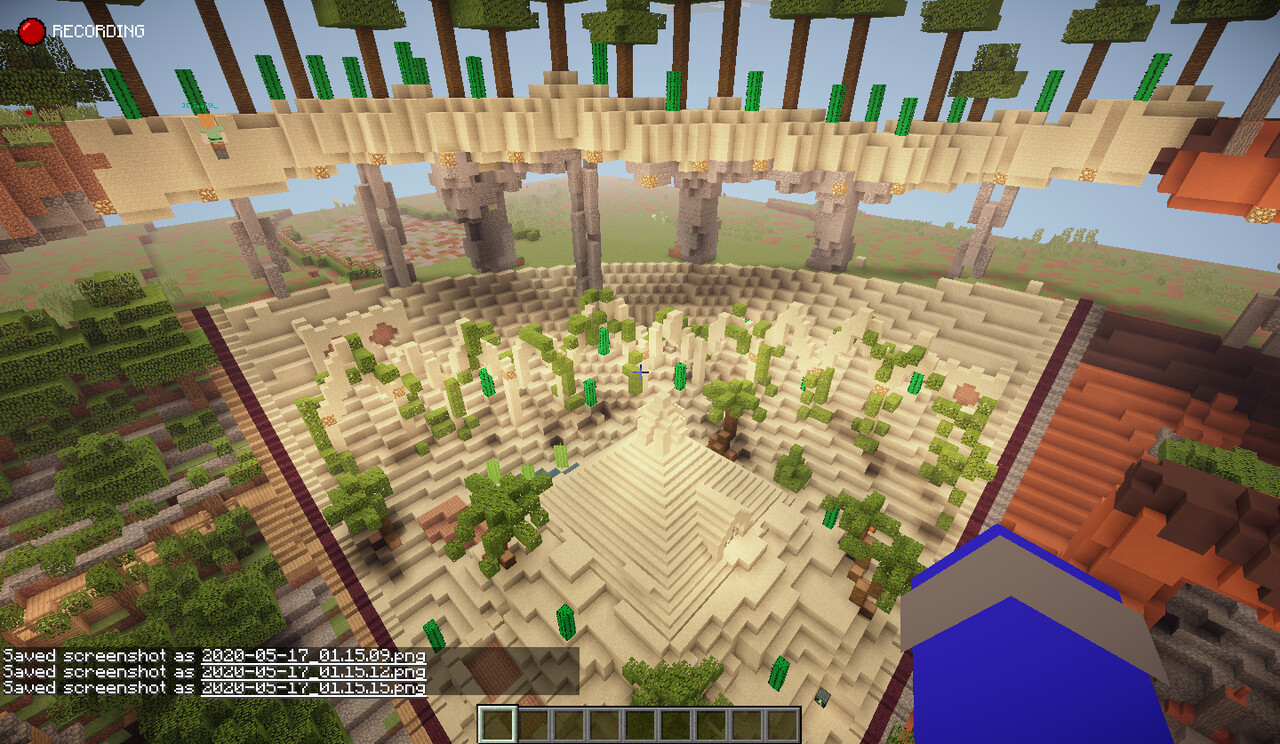 Minecraft 4 biomes epic spawn Minecraft Map