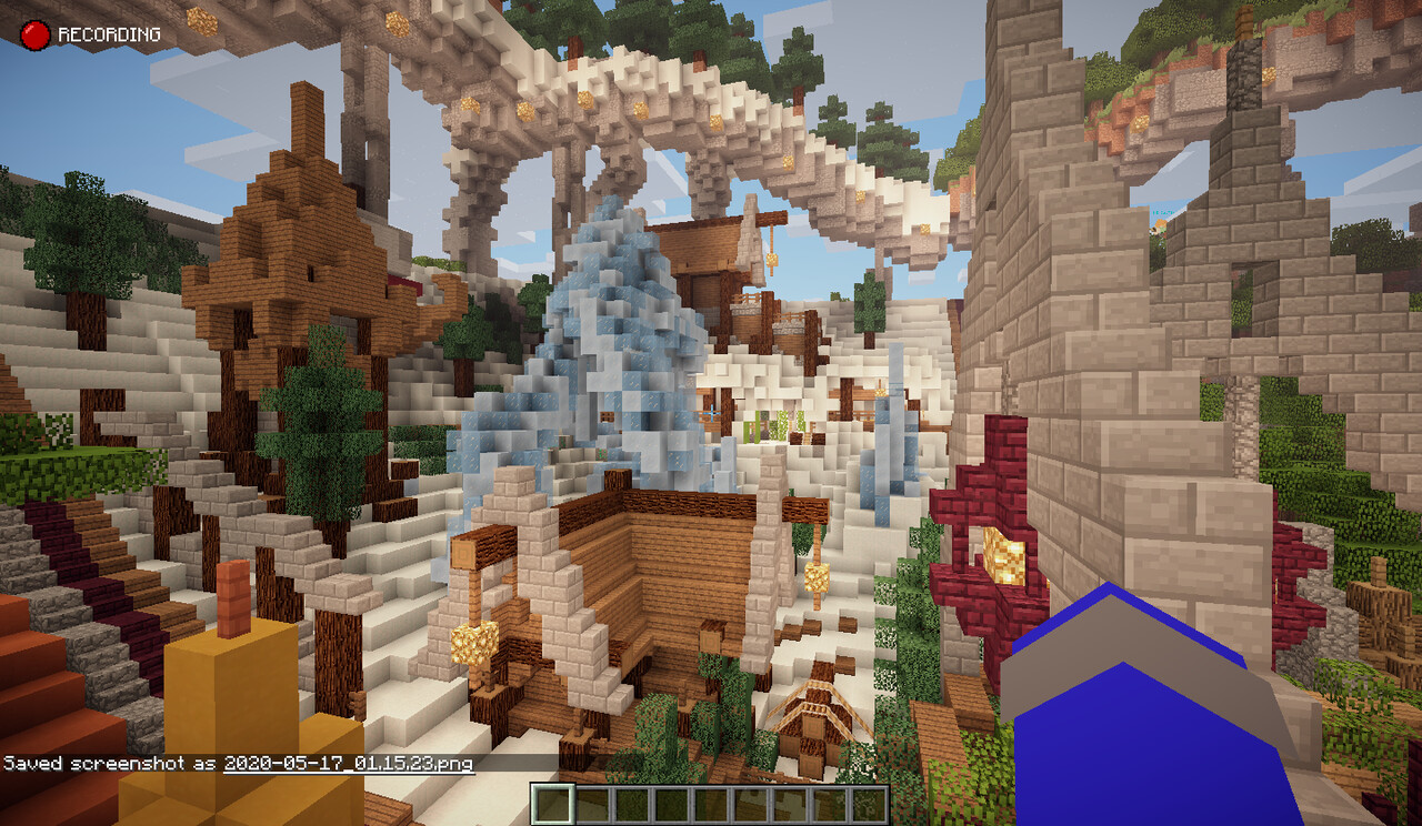 Minecraft 4 biomes epic spawn Minecraft Map