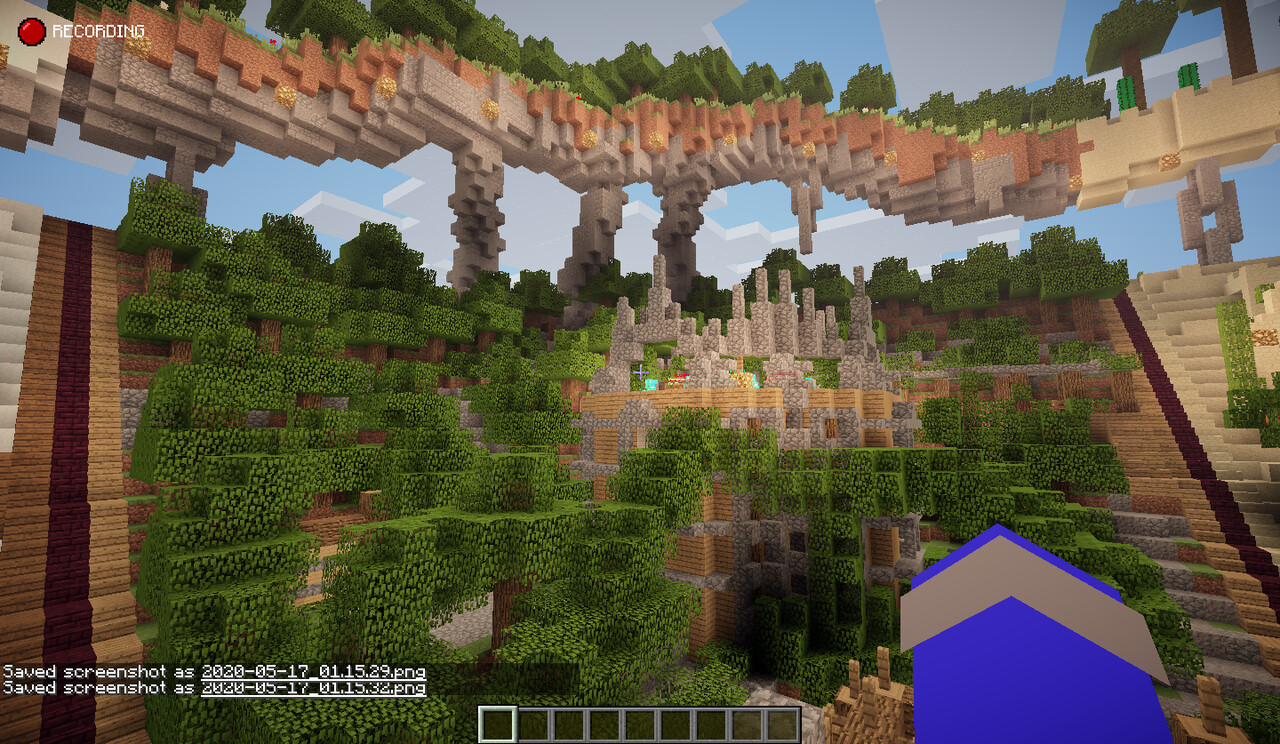 Minecraft 4 biomes epic spawn Minecraft Map