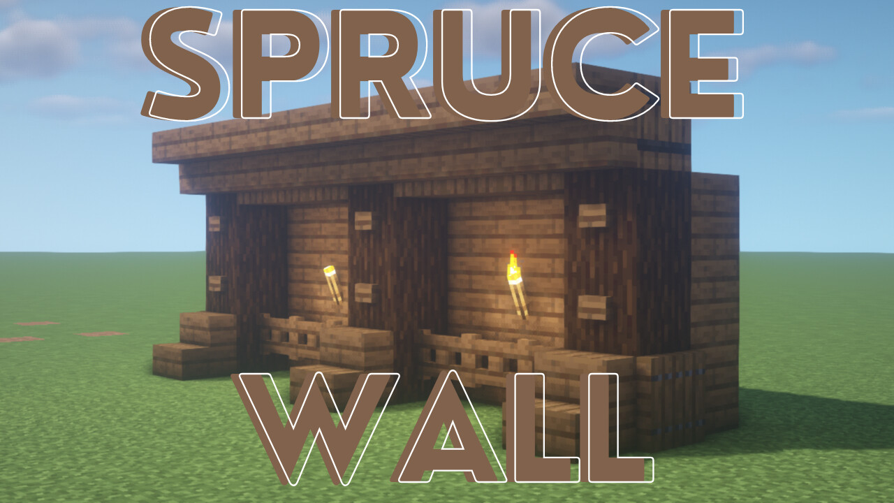 Spruce Wall [Free Download] Minecraft Map