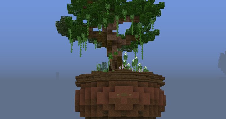 build a mini trees Minecraft Map
