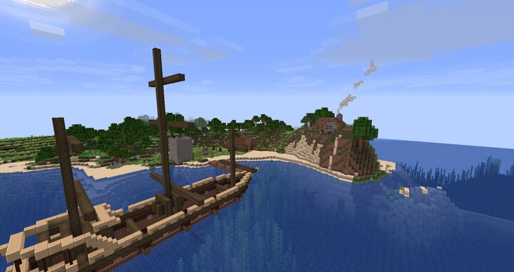 [Fallkirk] ~ Small Beach-side Village Minecraft Map