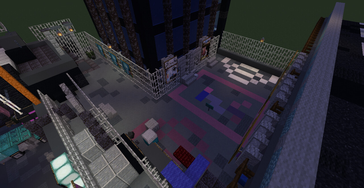 Cyberpunk 2077 Lizzie's Bar Minecraft Map