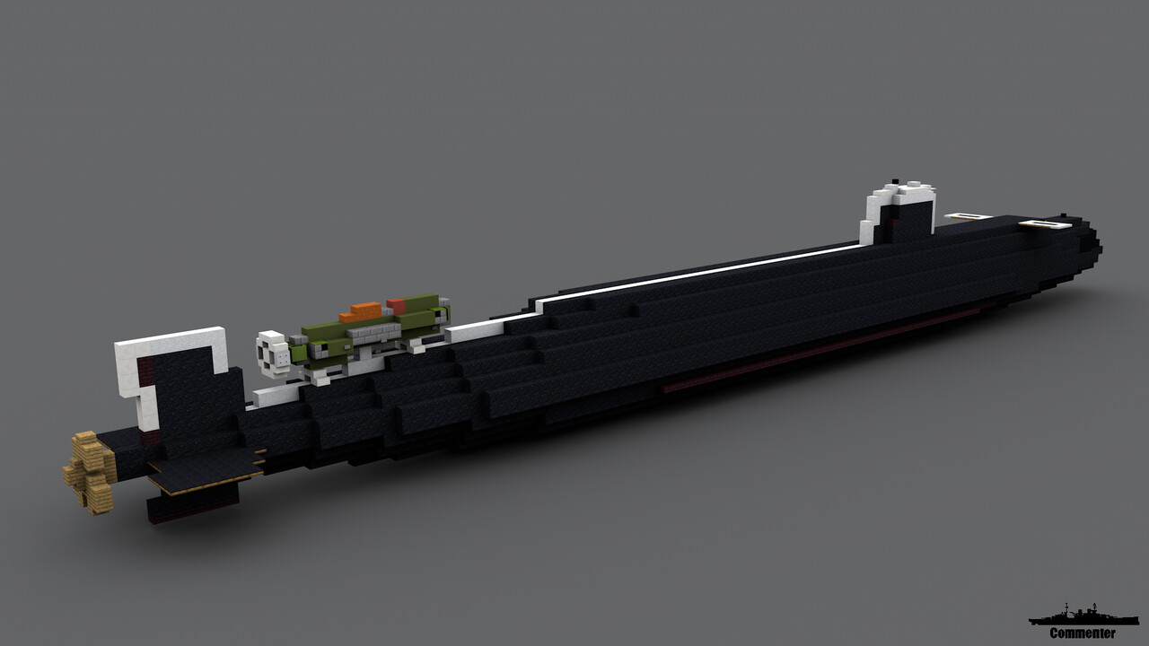 HMS Repulse 1:1 Scale Resolution class Minecraft Map