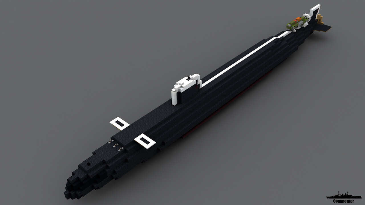 HMS Repulse 1:1 Scale Resolution class Minecraft Map