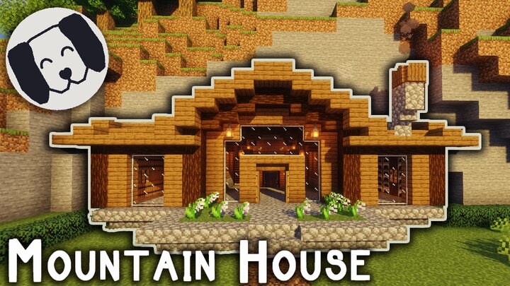 mountain house Minecraft Map