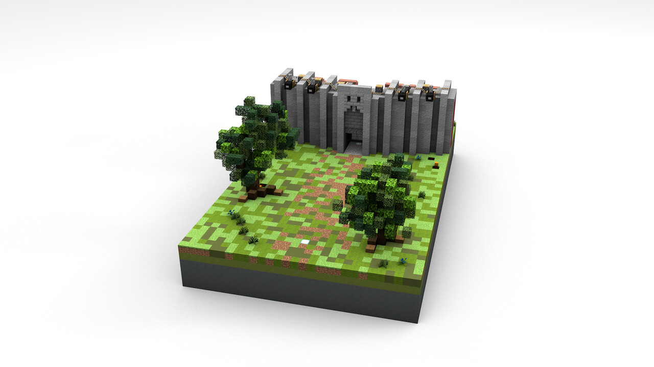 Karanes District - 1v1 PvP Map Minecraft Map