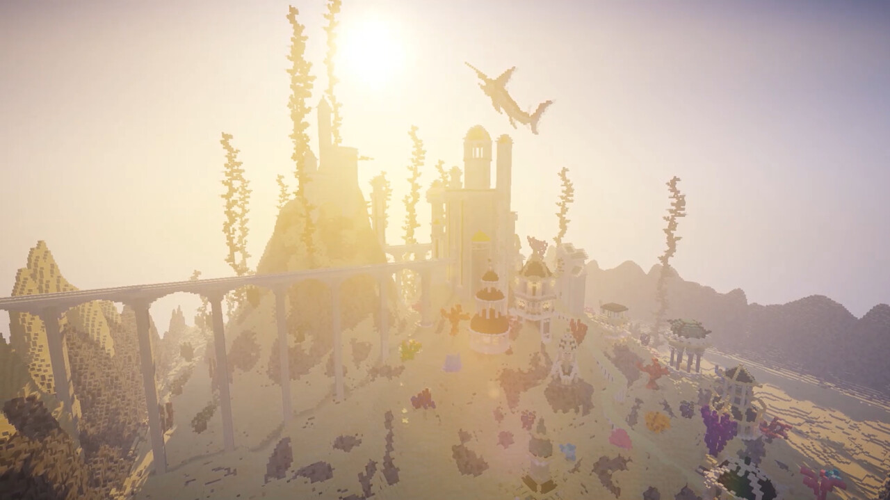 City of Atlantis Build Minecraft Map