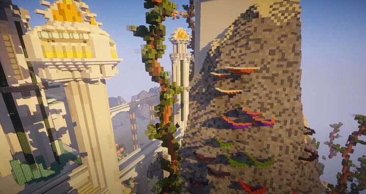 City of Atlantis Build Minecraft Map