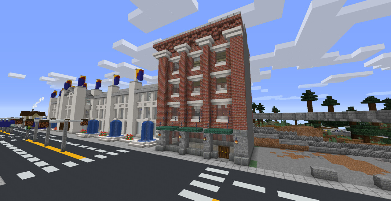 Brick City Building Minecraft Map