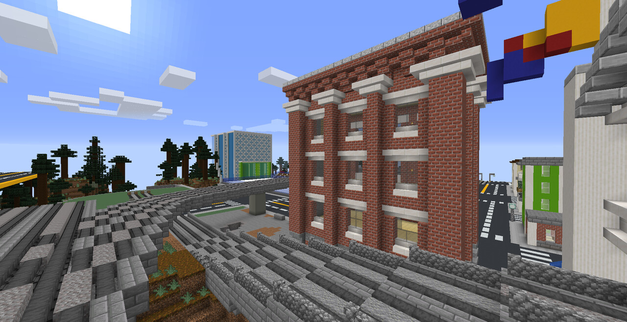 Brick City Building Minecraft Map