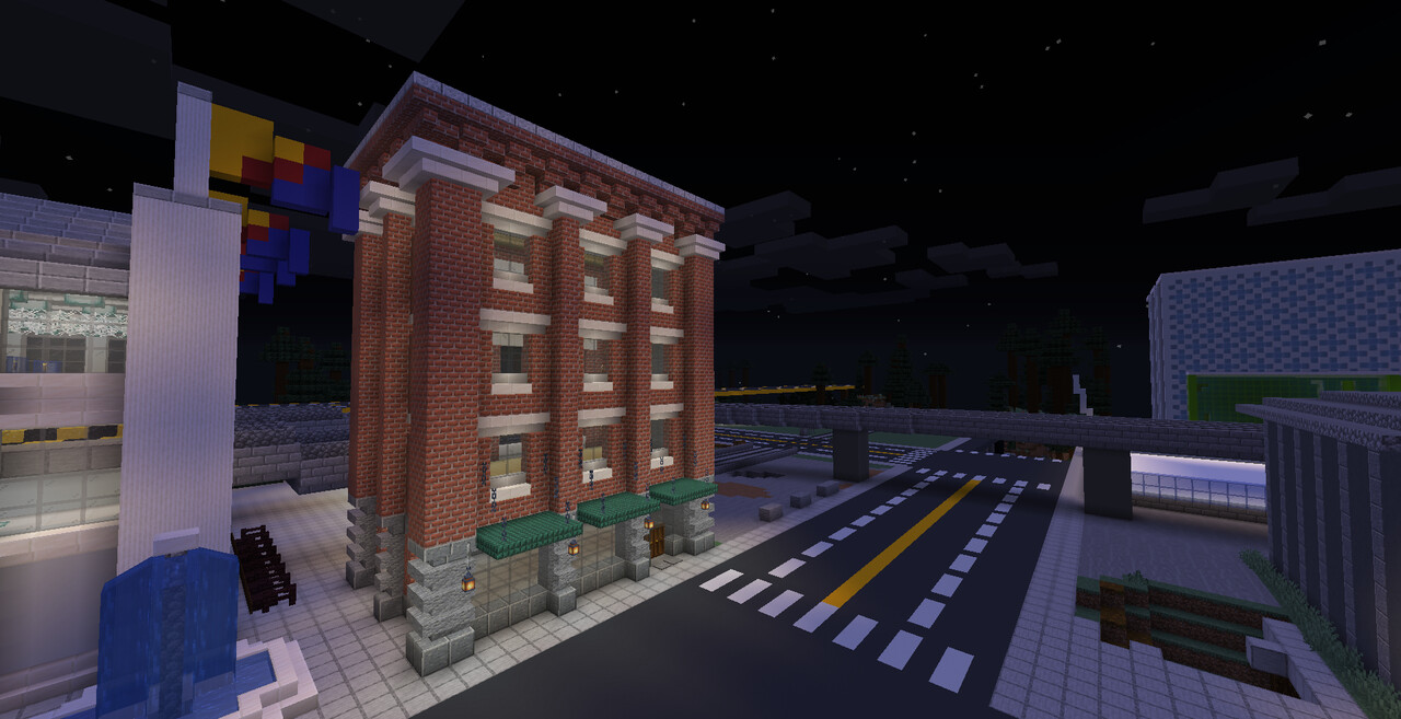 Brick City Building Minecraft Map