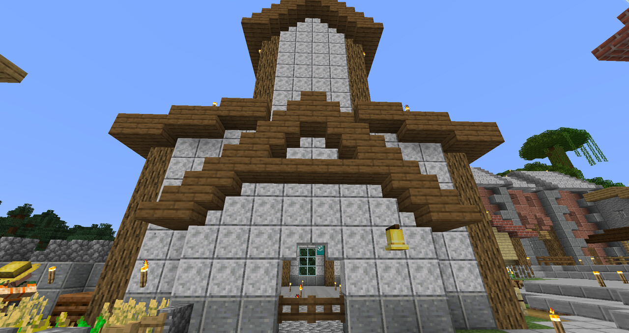 Small Medieval Village Minecraft Map