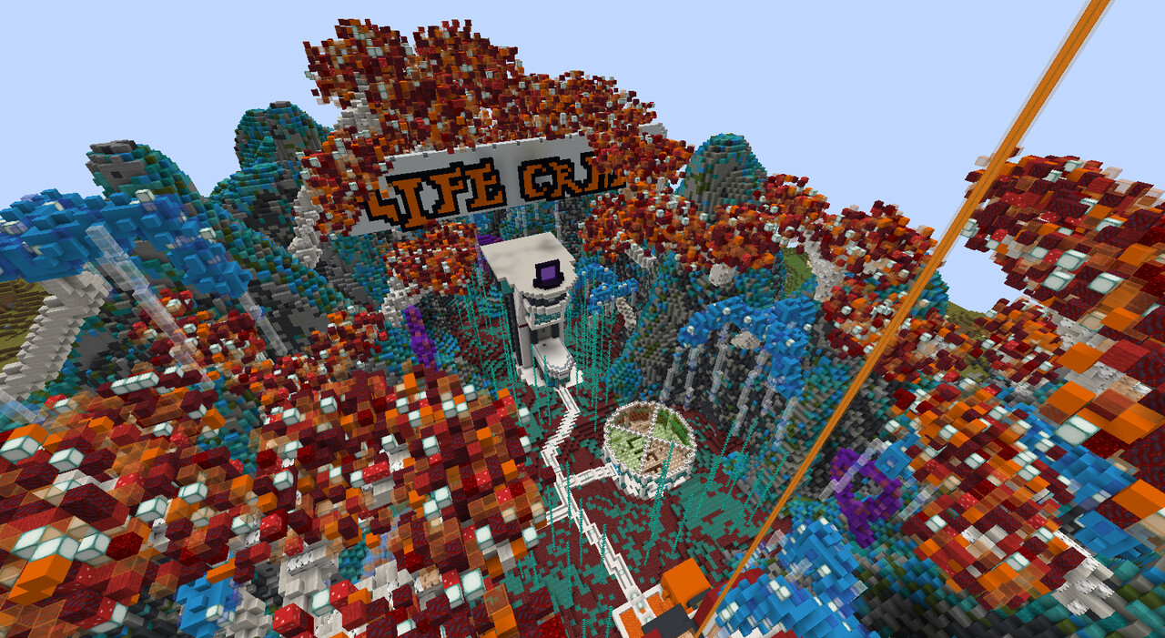 Futuristic/Alien Spawn Minecraft Map