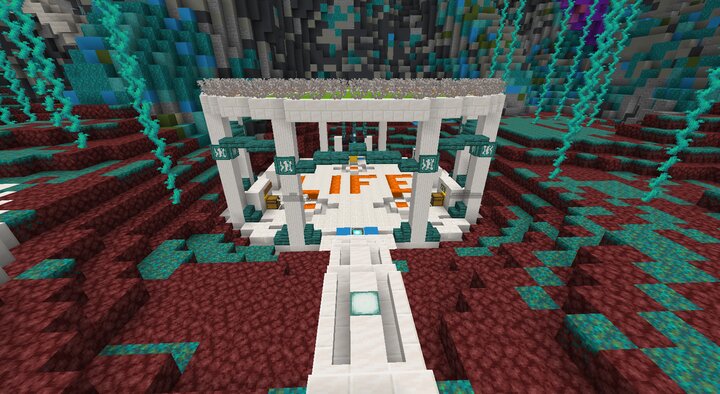 Futuristic/Alien Spawn Minecraft Map