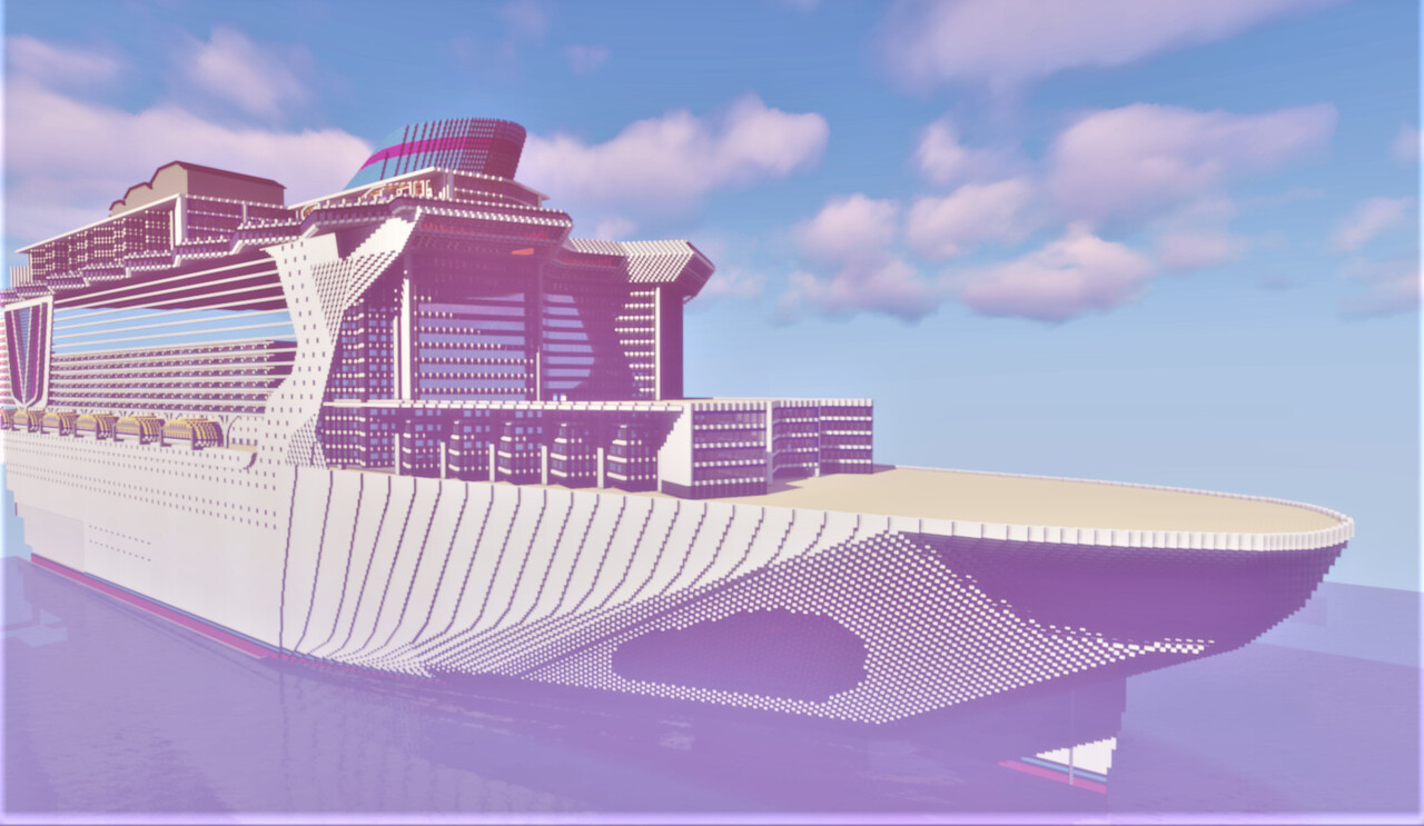 RCL OverScaled - Cruise Ship Minecraft Map