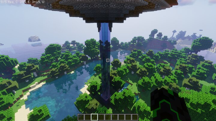 Sky Base [1.15.2+] Minecraft Map