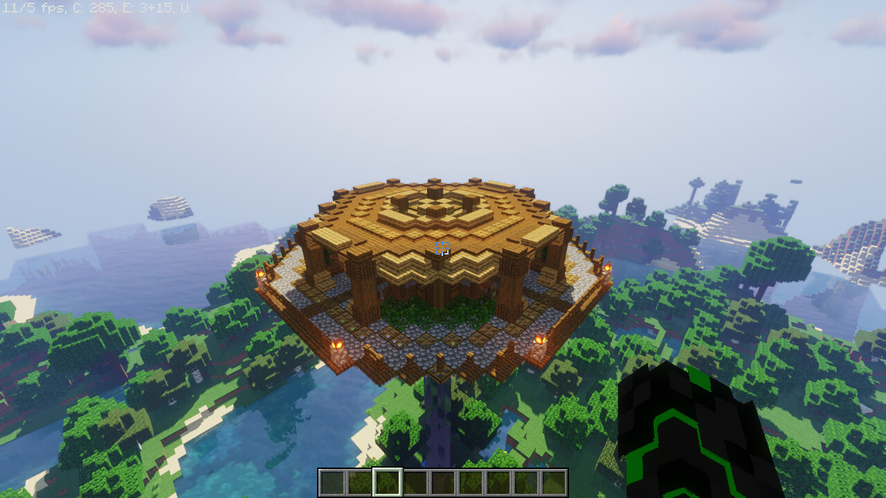 Sky Base [1.15.2+] Minecraft Map