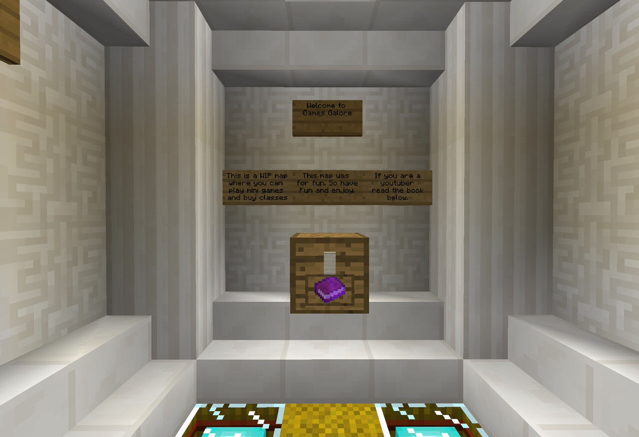 Minecraft Map: Game Galore Minecraft Map