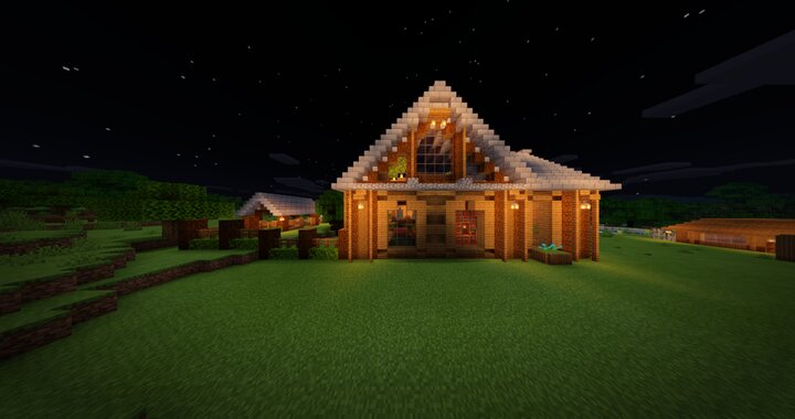 Forest House Minecraft Map